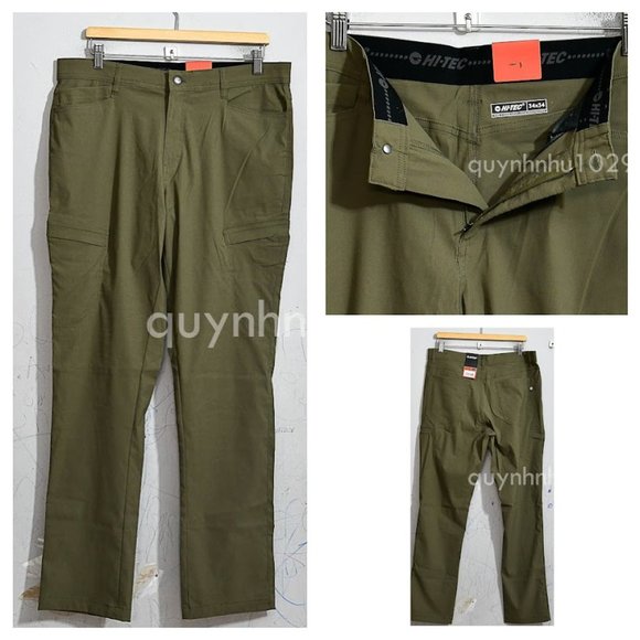 Hi-Tec | Pants | Hitec Men Cargo Performance Pants In Green | Poshmark